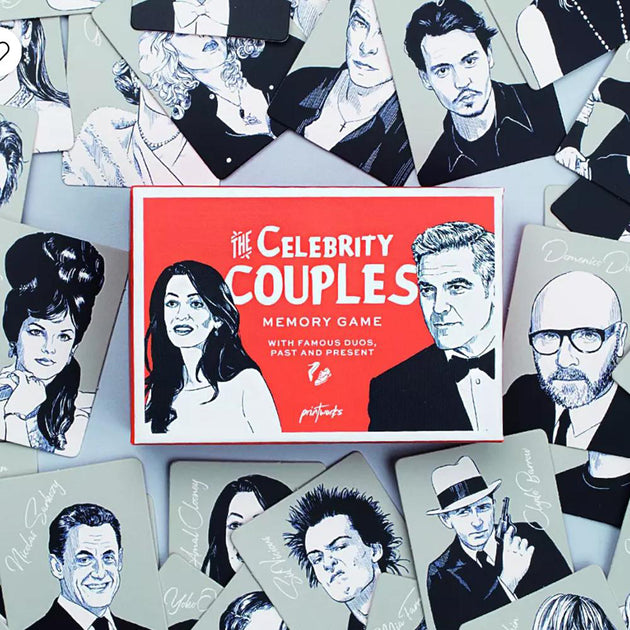 CELEBRITY COUPLES MEMORY GAME – Street Value